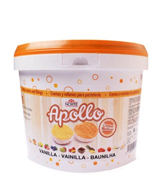 APOLLO VAINILLA CREMA PASTELERA (6kg in bucket)
